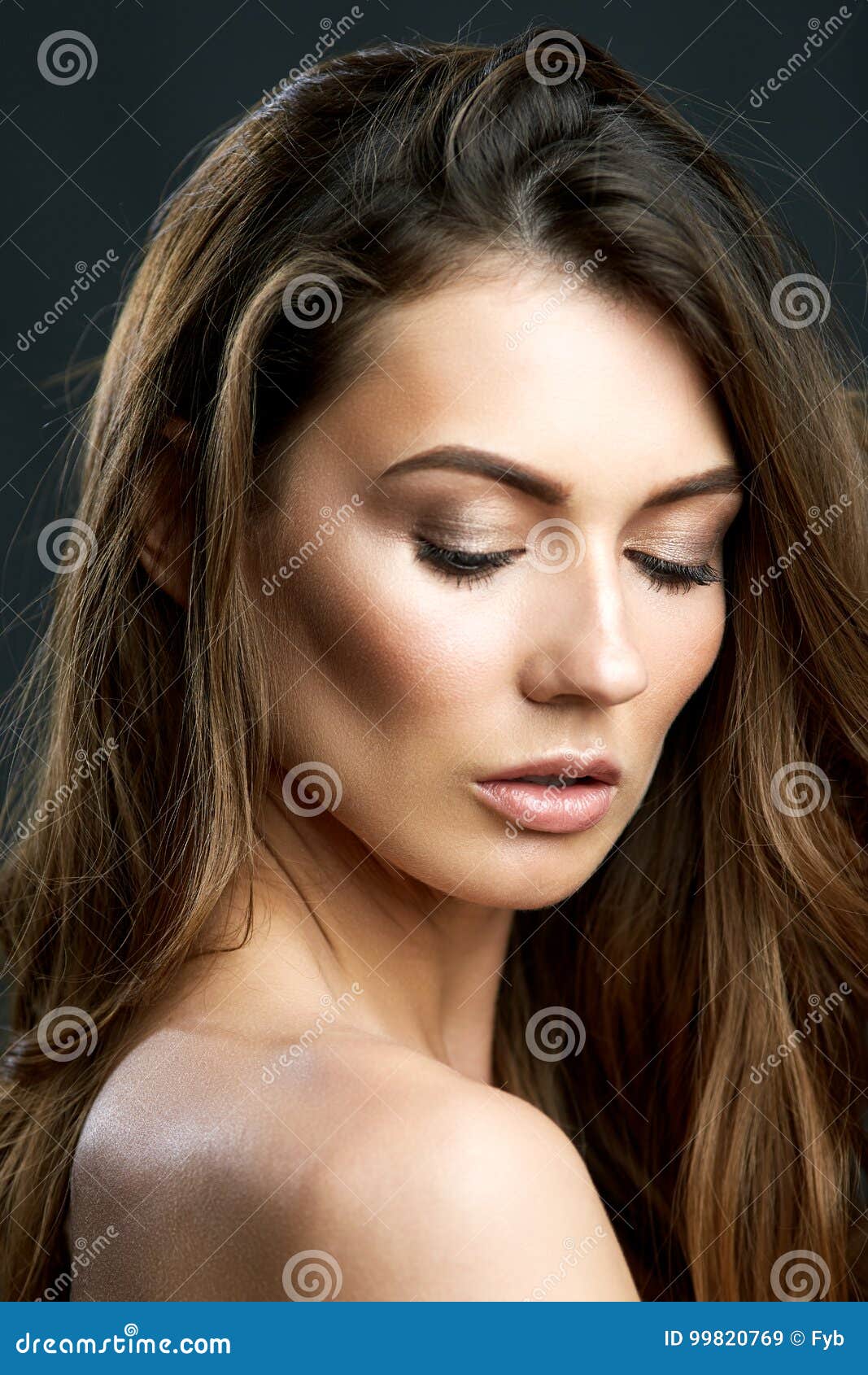 Beauty Close Up Studio Portrait Stock Image - Image of care, lovely ... Beauty Close Up Studio Portrait Stock Image - Image of care, lovely ...