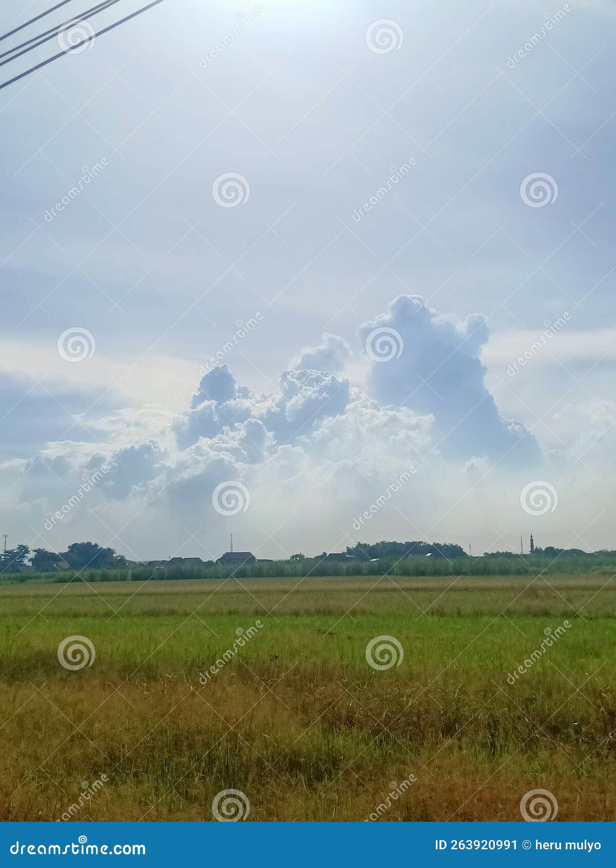 The Beauty of the Clouds that Stretch Across the Sky Stock Image ...