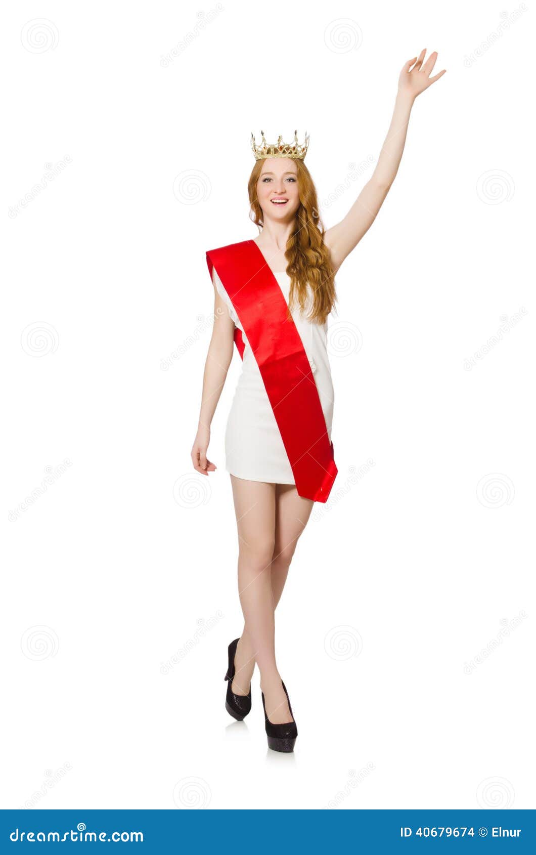 Beauty contest winner stock photo. Image of contest, elegance - 40679674