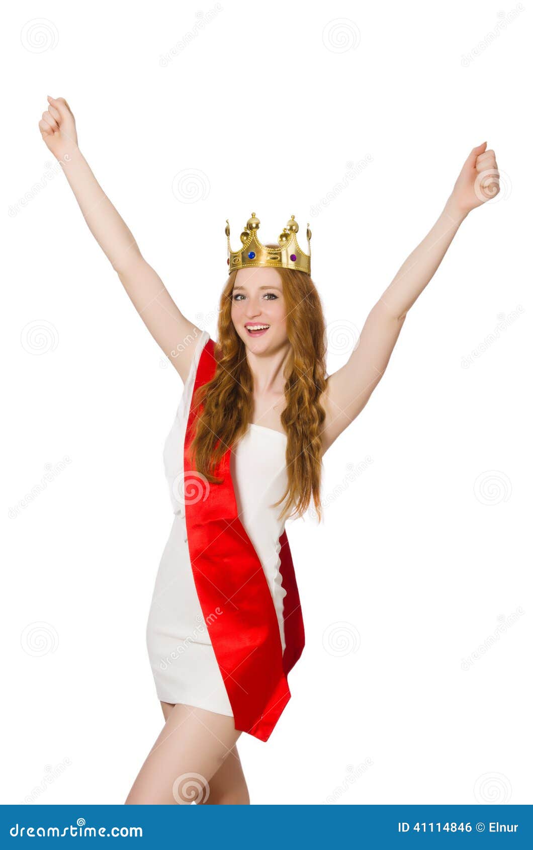 Beauty contest winner stock photo. Image of elegance - 41114846