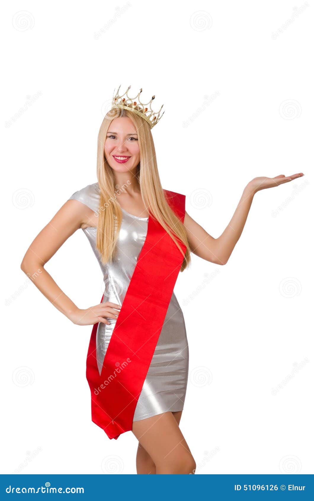 Beauty contest winner stock photo. Image of makeup, elegant - 51096126