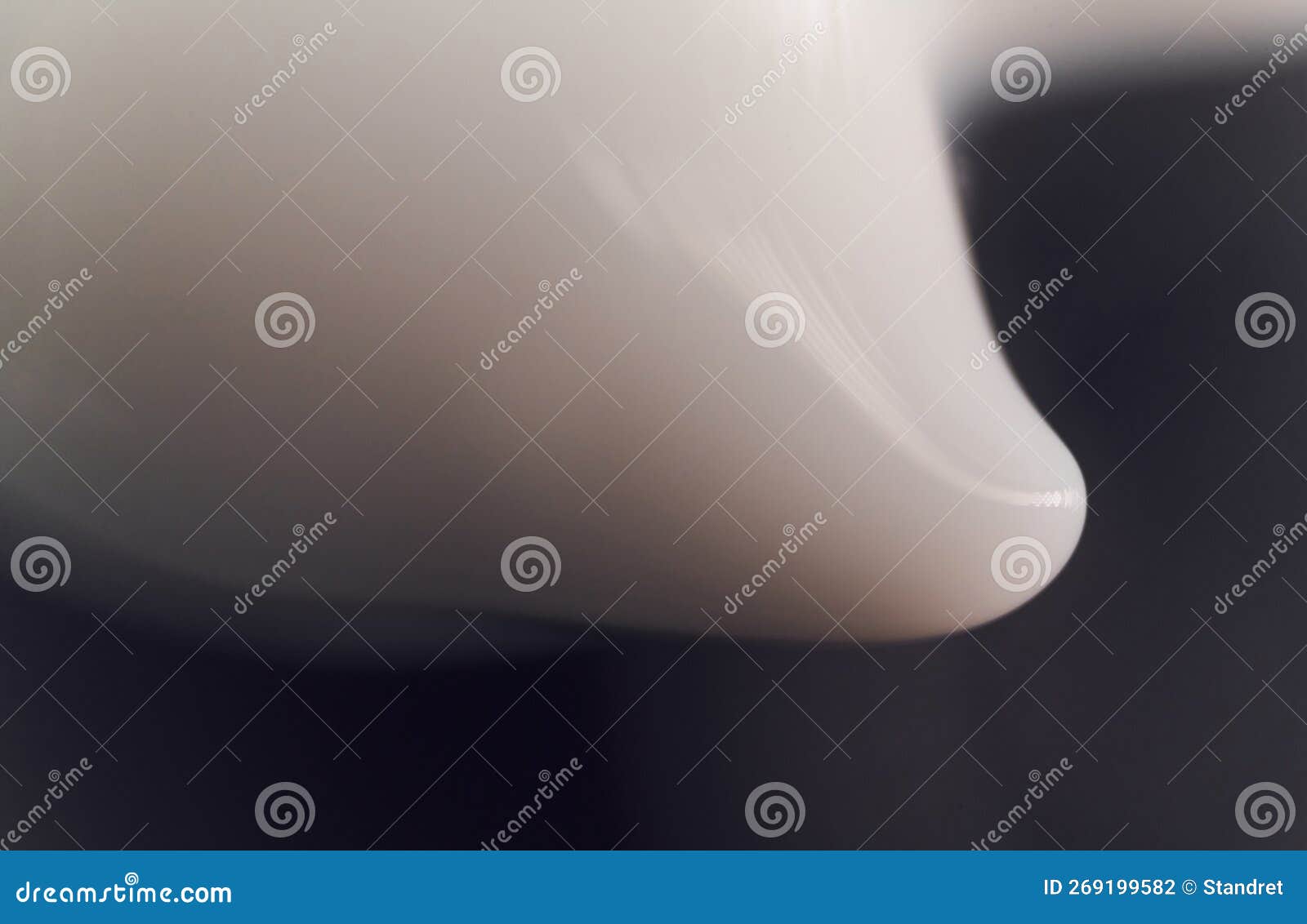 Beauty Cream is Under the Microscope. Close Up View Stock Photo - Image ...