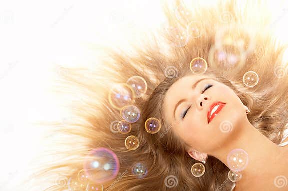 The beauty in dreams stock image. Image of sensuality - 6146031