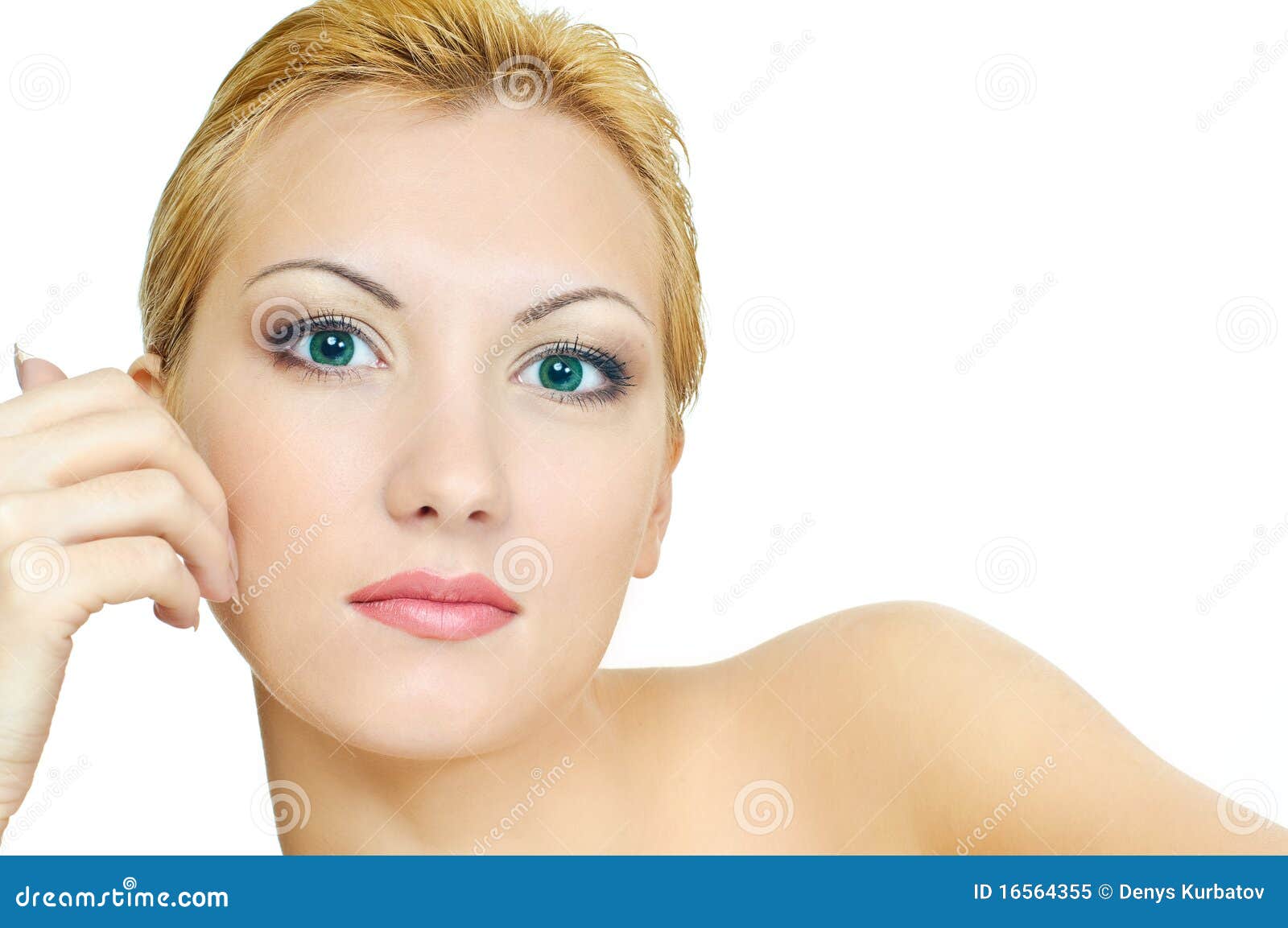 Beauty eyes stock image. Image of beautiful, haired, natural - 16564355