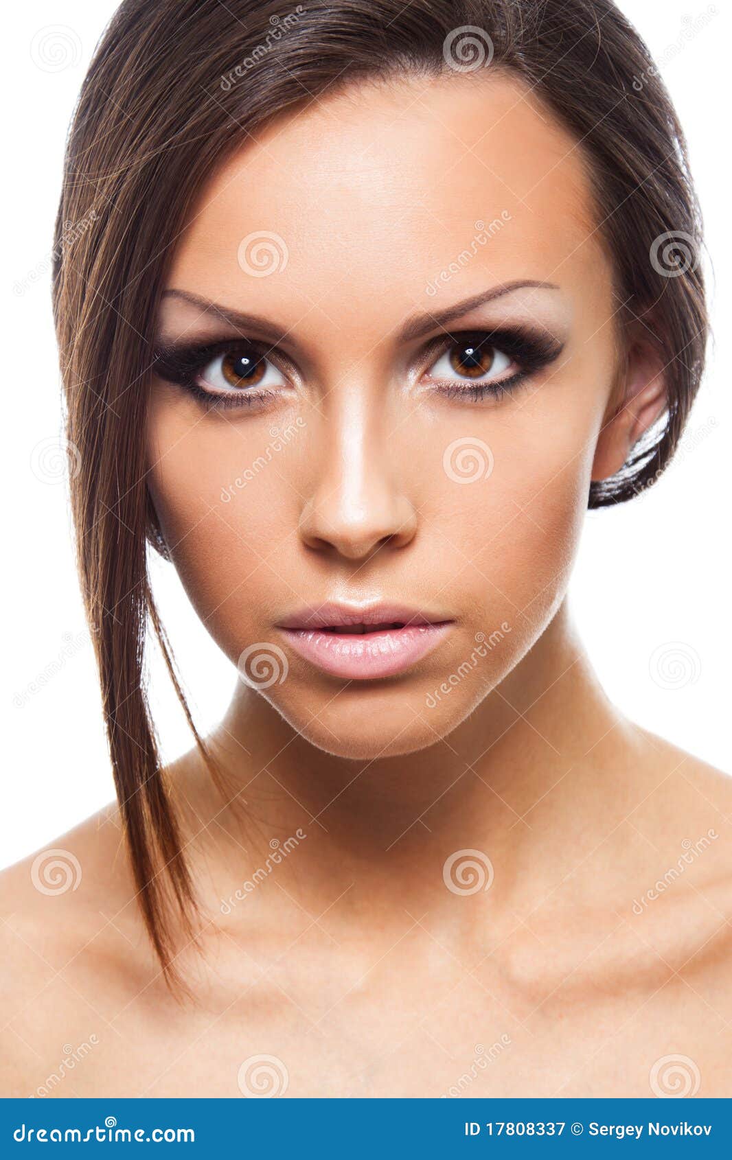 Beauty face portrait stock image. Image of attractive - 17808337