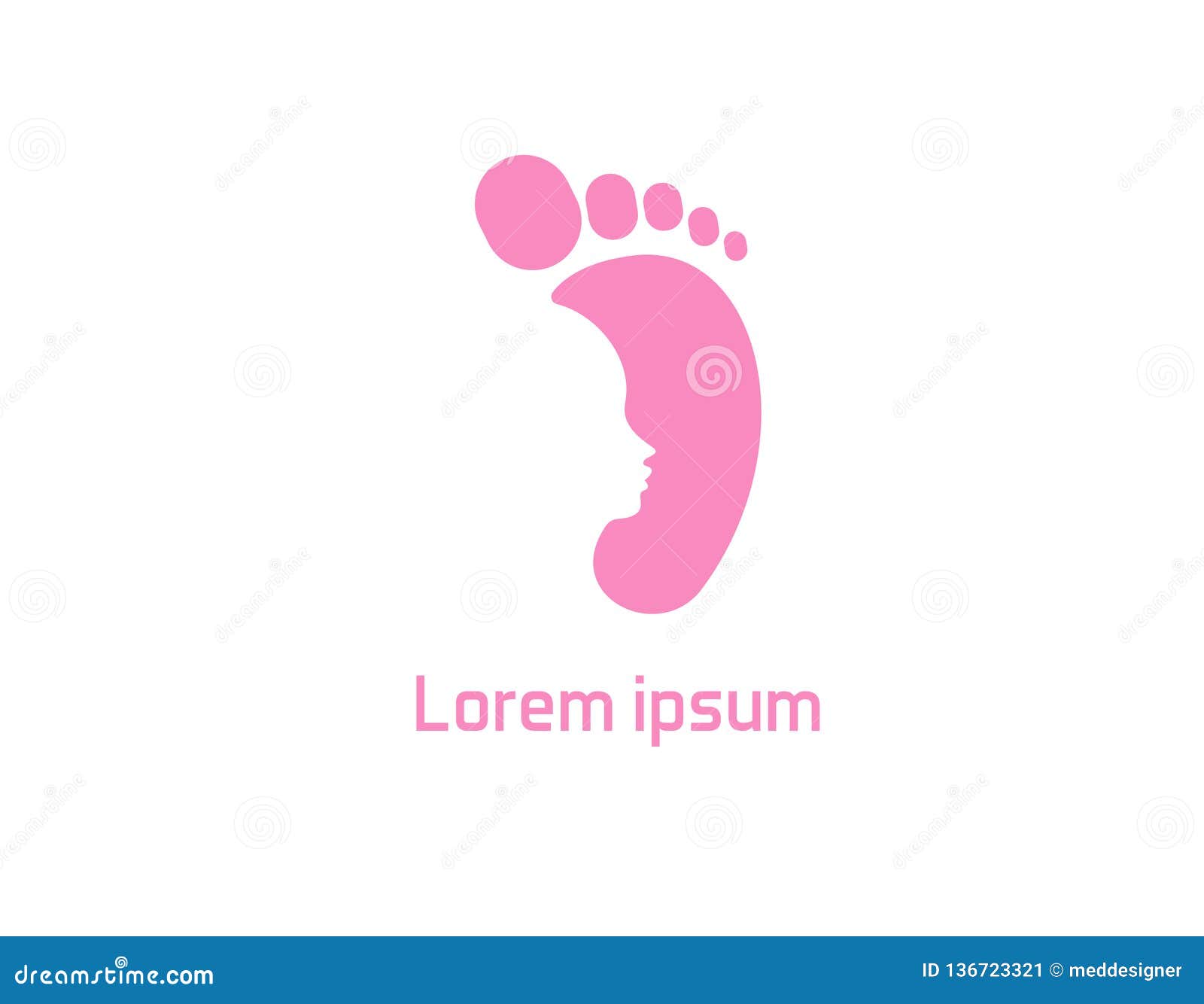 Beauty feet logo stock vector. Illustration of sign - 136723321