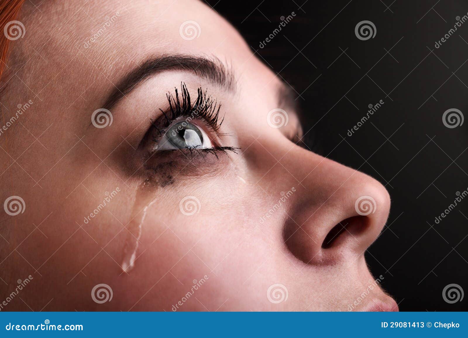 Beauty girl cry stock image. Image of despair, miserable - 29081413