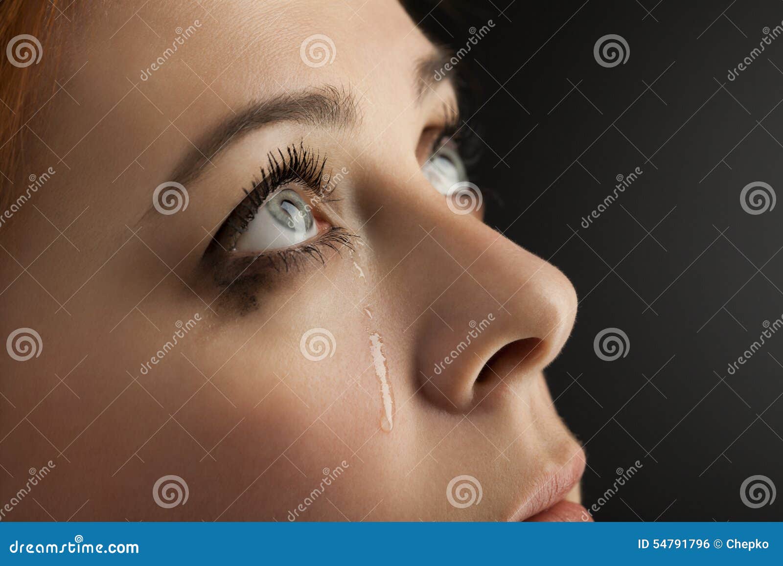 Beauty girl cry stock photo. Image of despair, mourn - 54791796