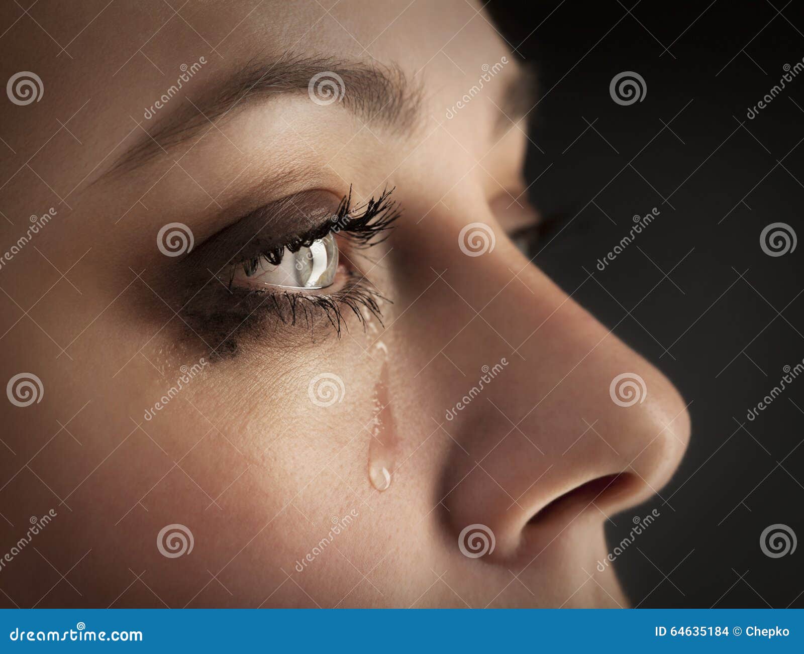 Beauty girl cry stock photo. Image of depression, girl - 64635184