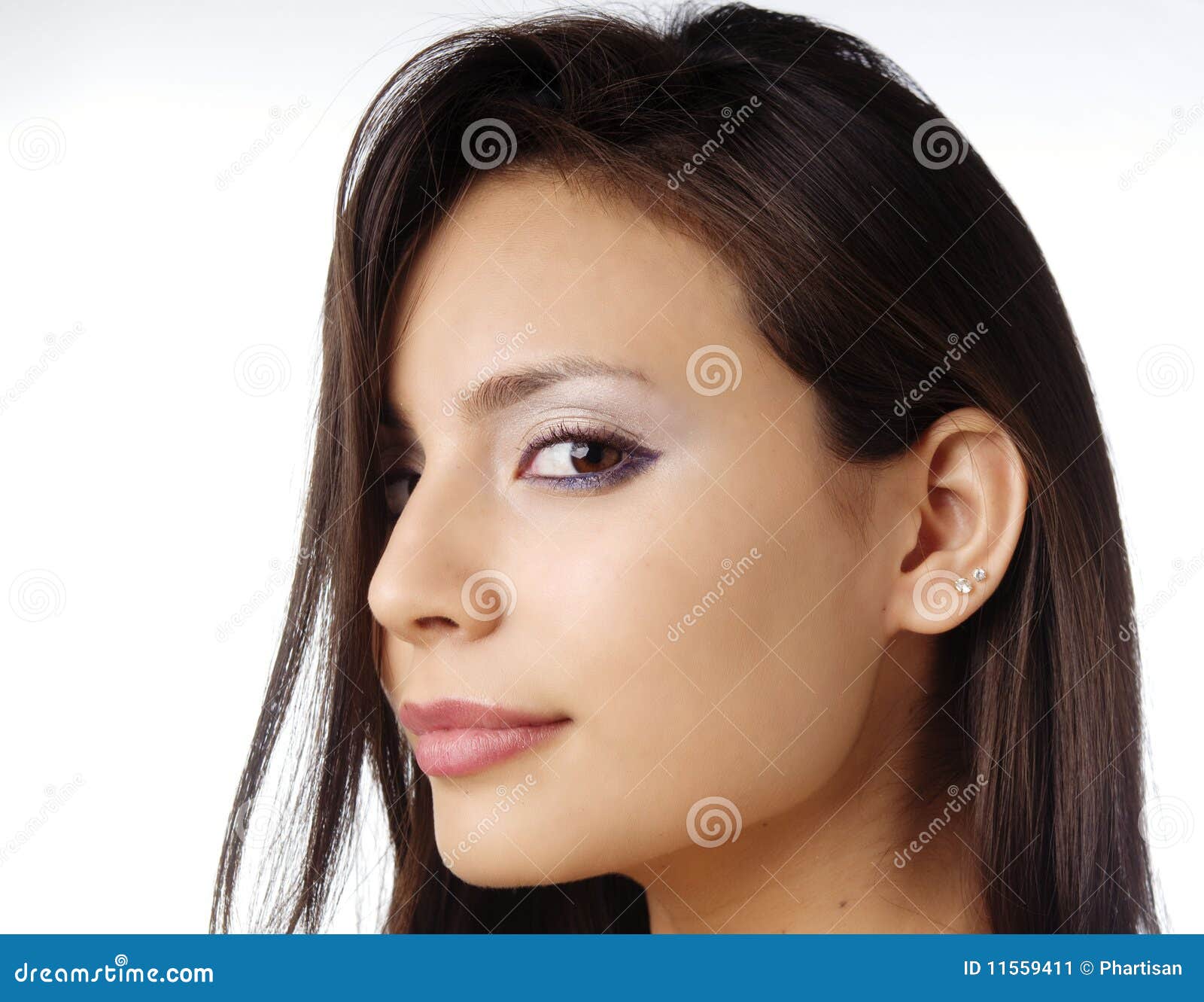 Beauty head shot stock image. Image of hairstyle, high - 11559411