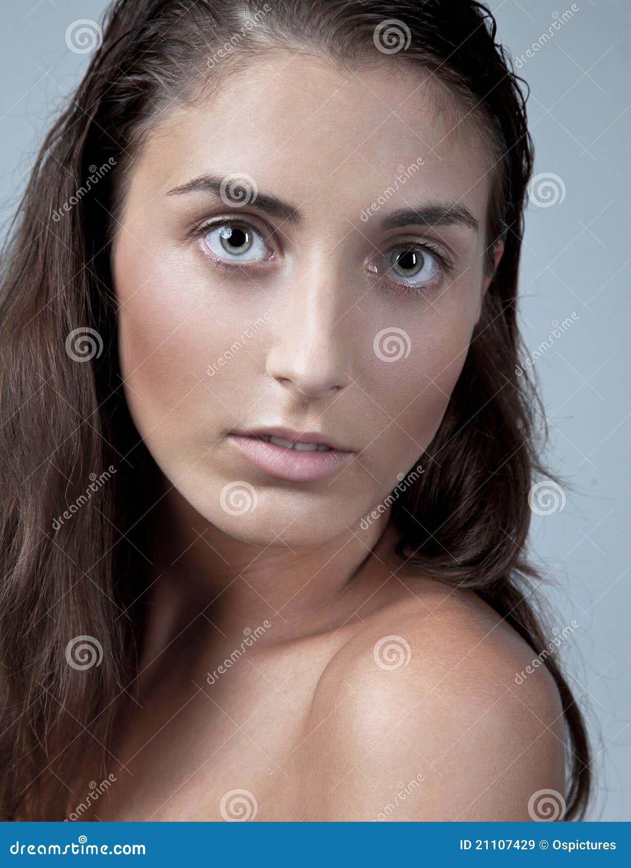 Beauty headshot stock image. Image of adult, glamour - 21107429