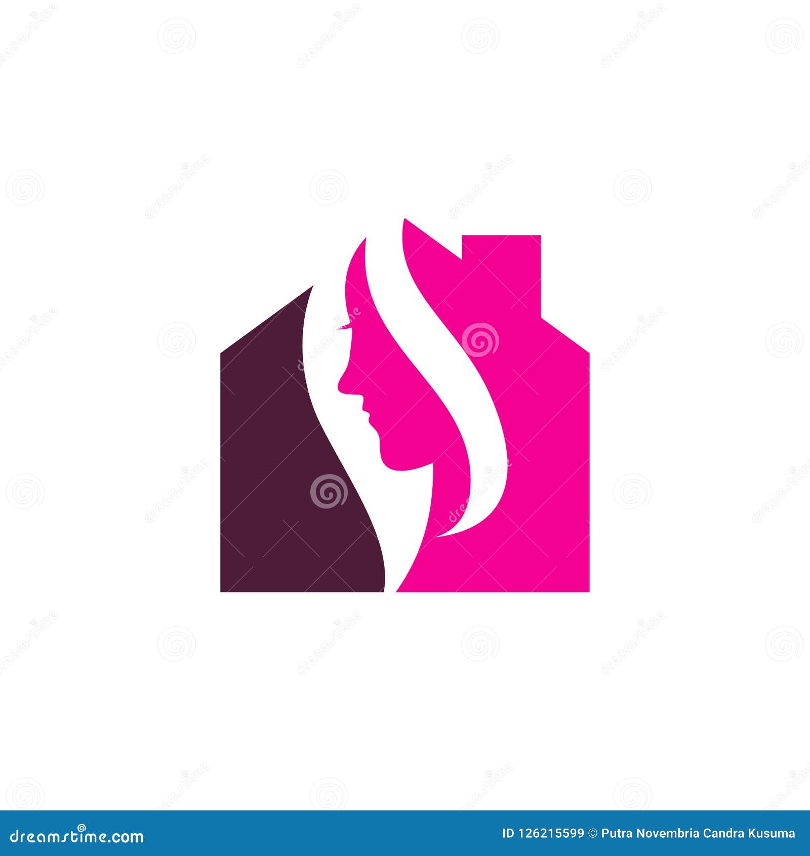 Beauty House Logo Icon Design Stock Vector - Illustration of graphic ...