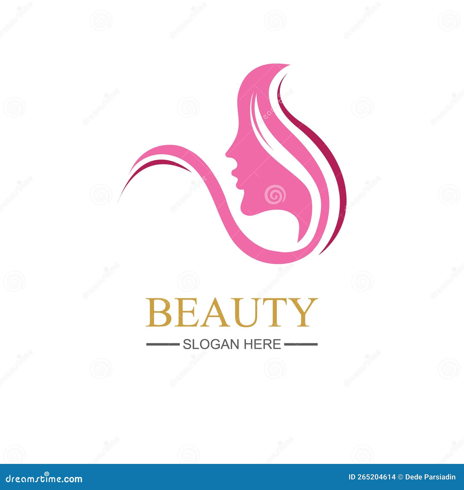 Beauty Logo Vector Illustration Design Template - Vector Stock Vector ...