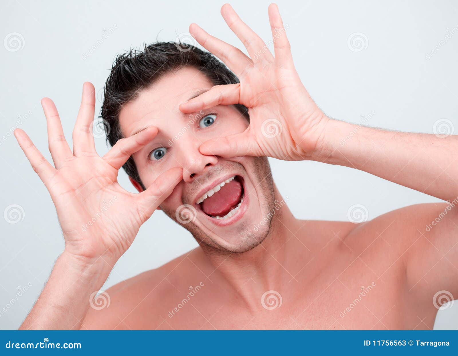 Beauty man stock image. Image of male, expression, beauty - 11756563