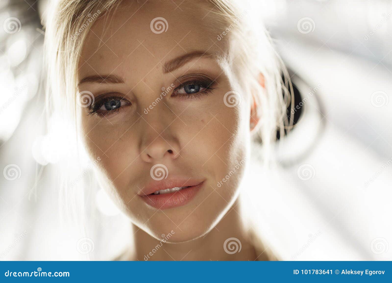 Beauty model face stock image. Image of makeup, macro - 101783641