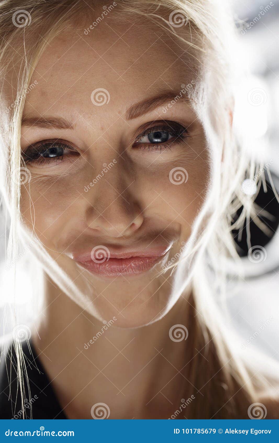 Beauty model face stock image. Image of blonde, lifestyle - 101785679