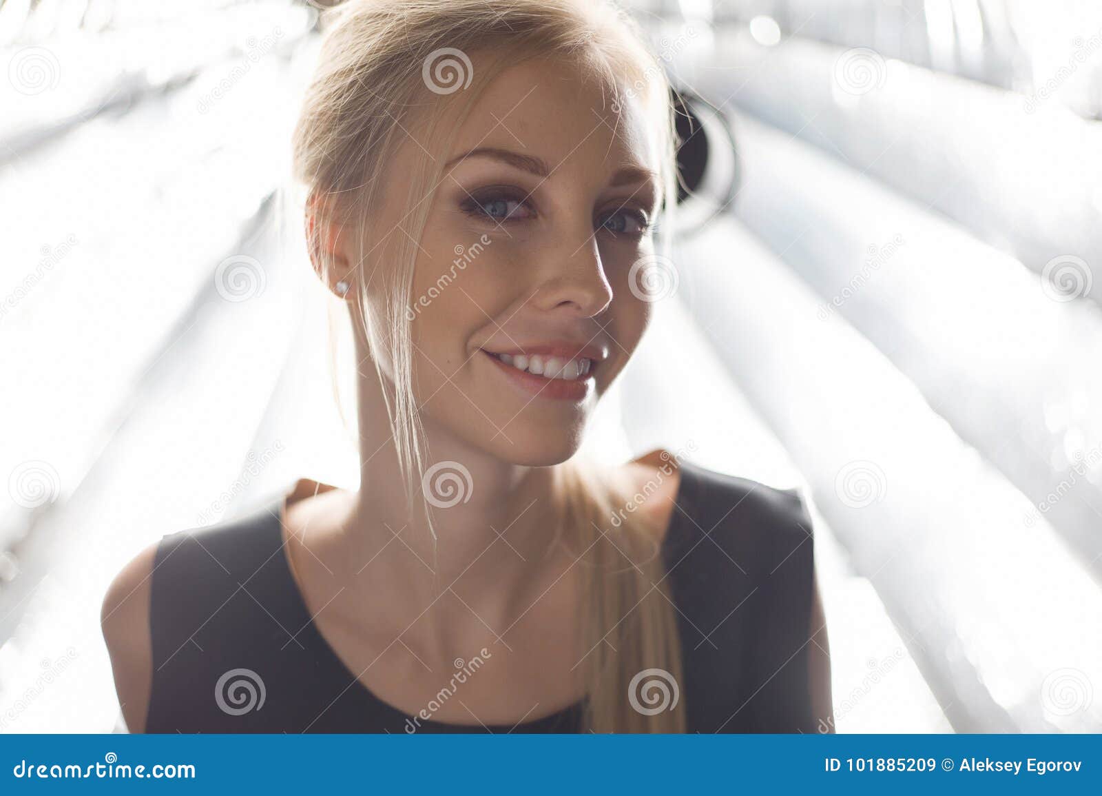 Beauty model face stock image. Image of closeup, horizontal - 101885209