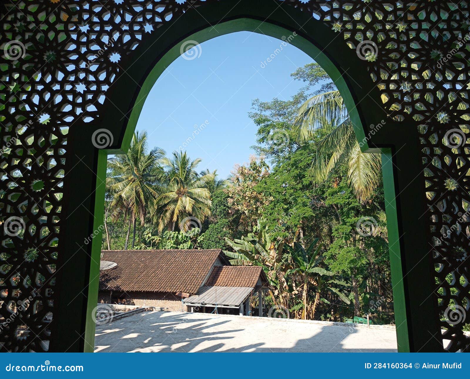 The Beauty of the Mosque in the Village of Central Java, Indonesia ...