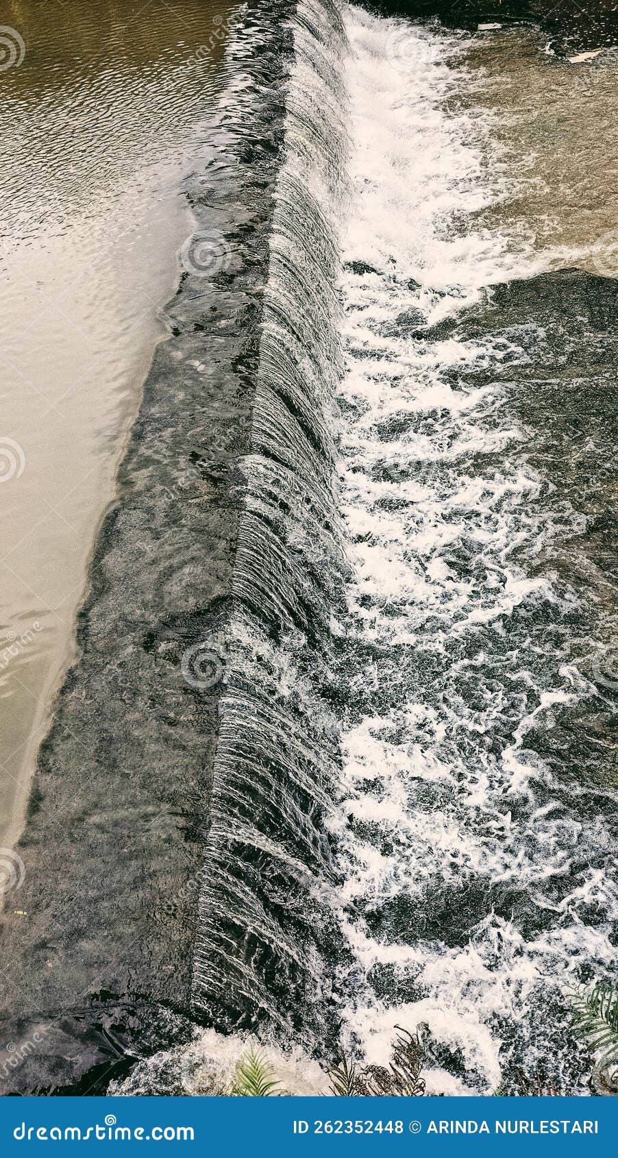 The Beauty of Nature that Flows so Fast and Roaring Stock Photo - Image ...