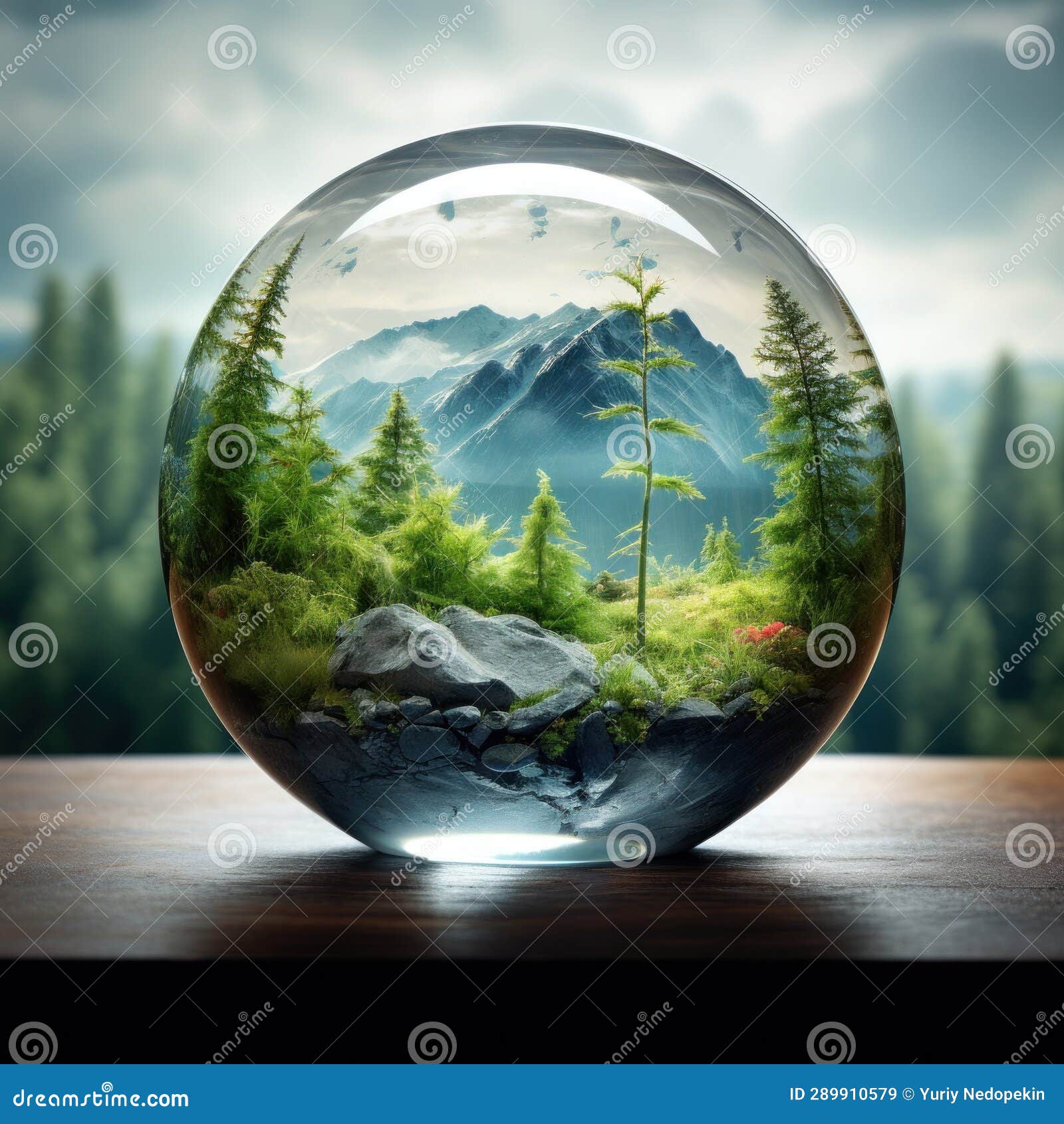 Beauty of Nature and the Importance of Preserving the Environment Stock ...