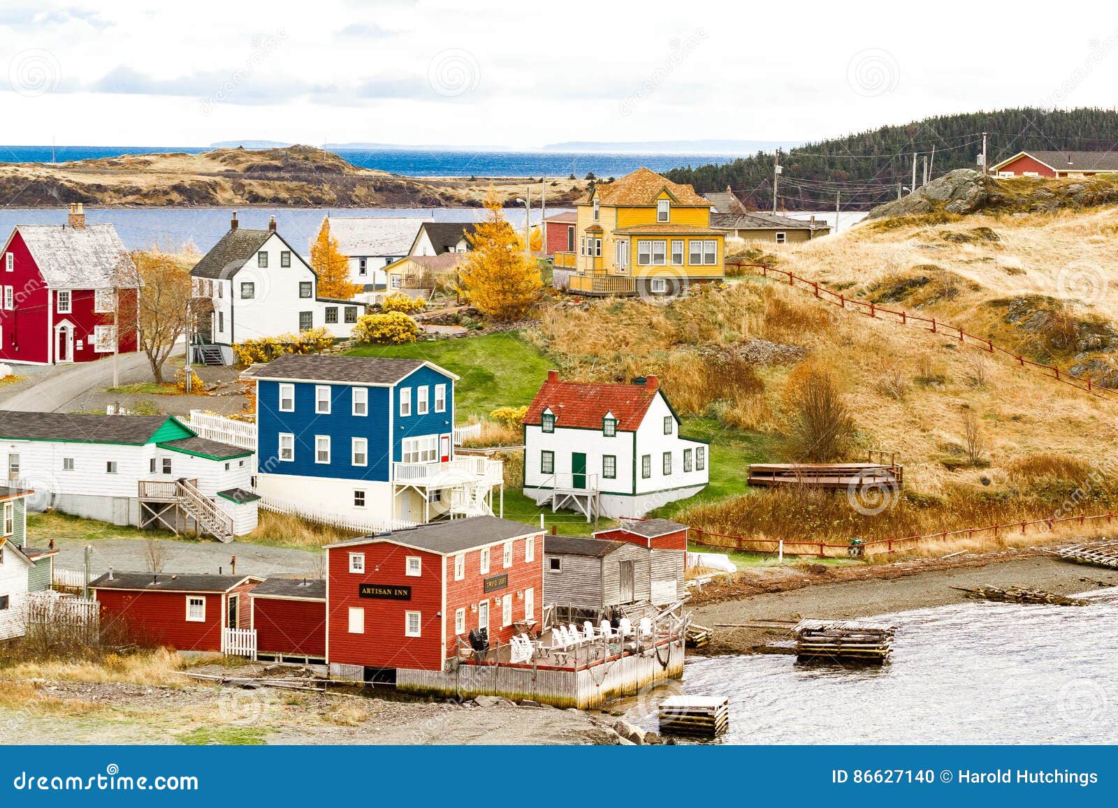 The Beauty of Newfoundland-Trinity Stock Photo - Image of seasons, fish ...