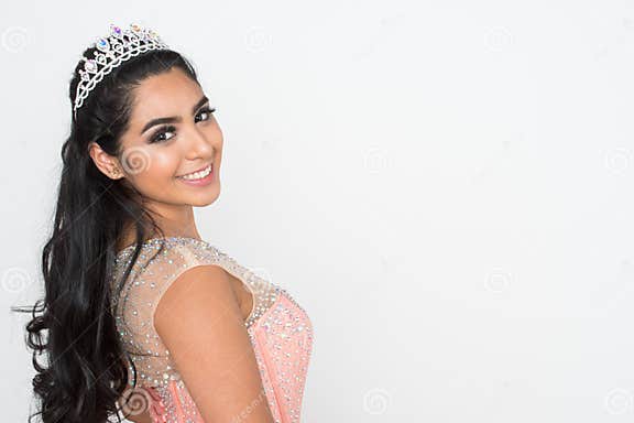 Beauty Pageant Contestant Stock Image Image Of Quinceanera 106970207