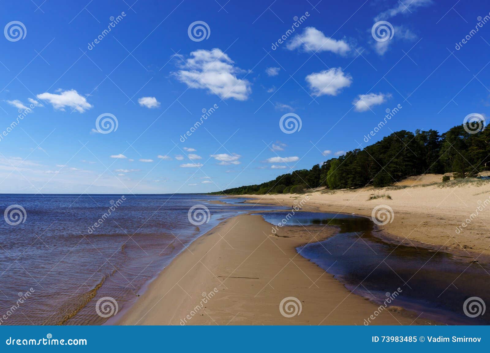 Beauty of Peipsi Lake stock image. Image of view, water - 73983485