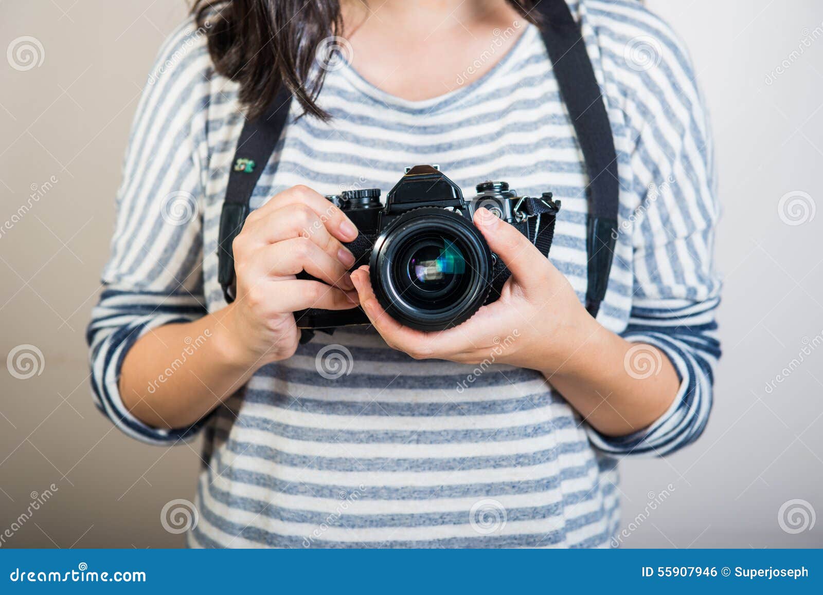 Beauty Photographer Took Retro Film Camera Stock Photo - Image of ... Beauty Photographer Took Retro Film Camera Stock Photo - Image of ...