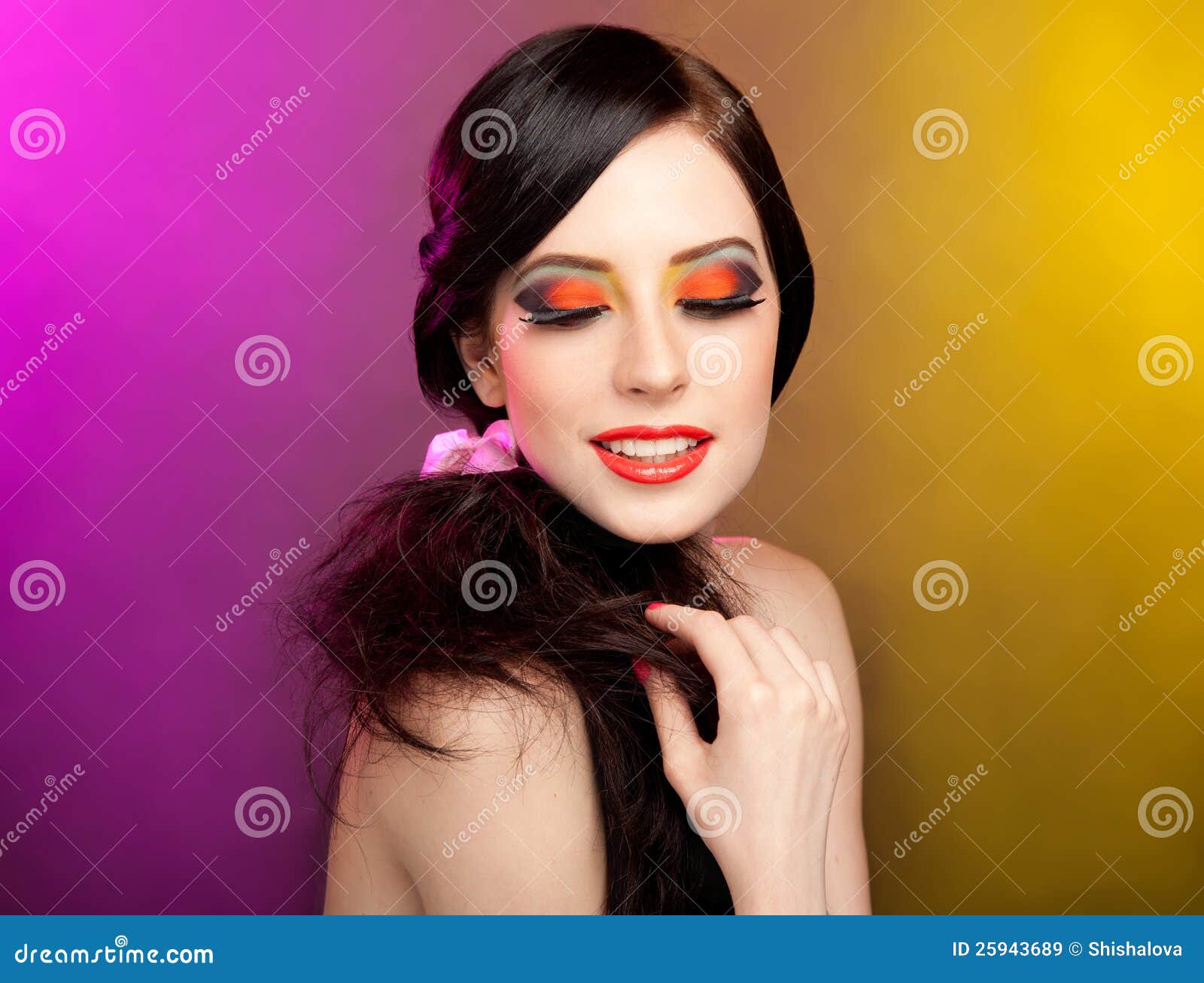 Beauty portrait stock image. Image of lifestyle, girl - 25943689