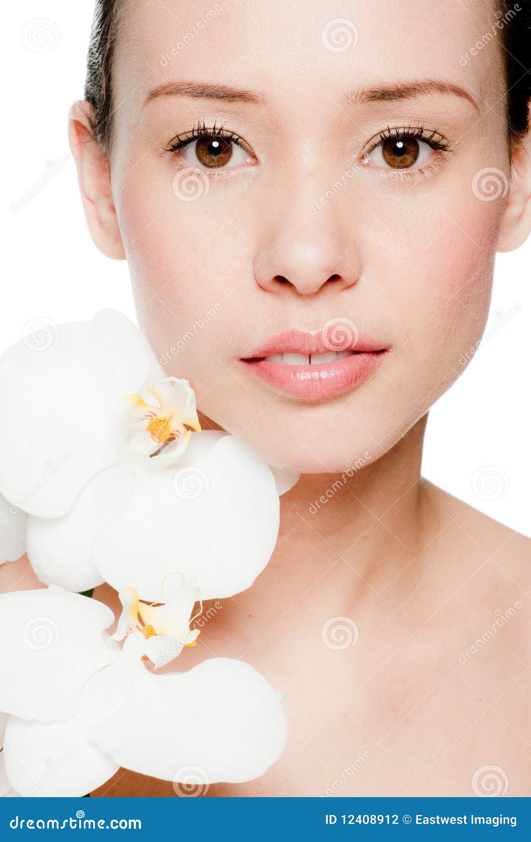 Beauty potrait stock photo. Image of skin, clean, young - 12408912