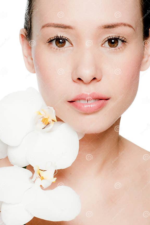 Beauty potrait stock photo. Image of skin, clean, young - 12408912