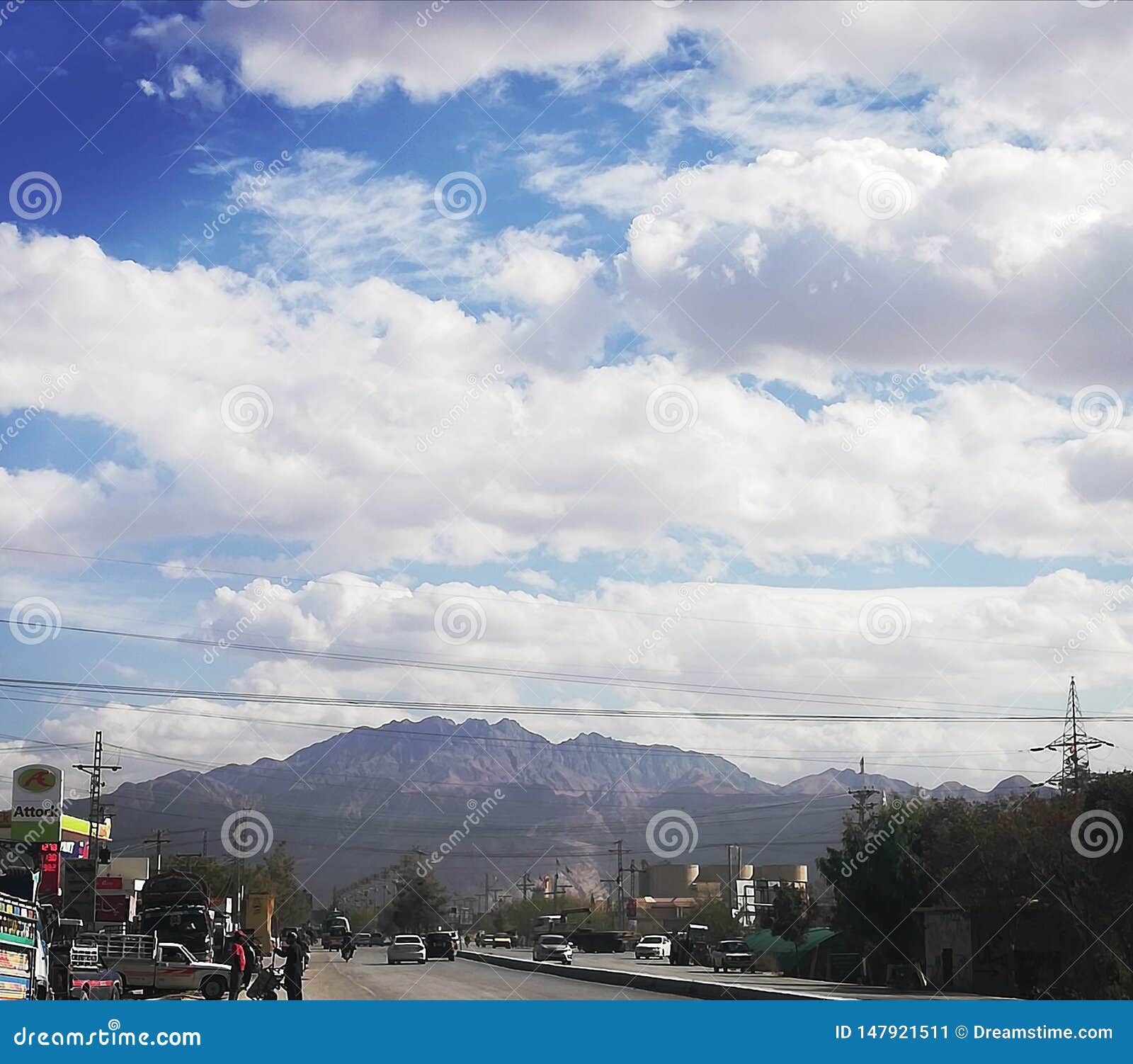 Beauty of Quetta Balochistan Clouds Mountain Editorial Photo - Image of ...