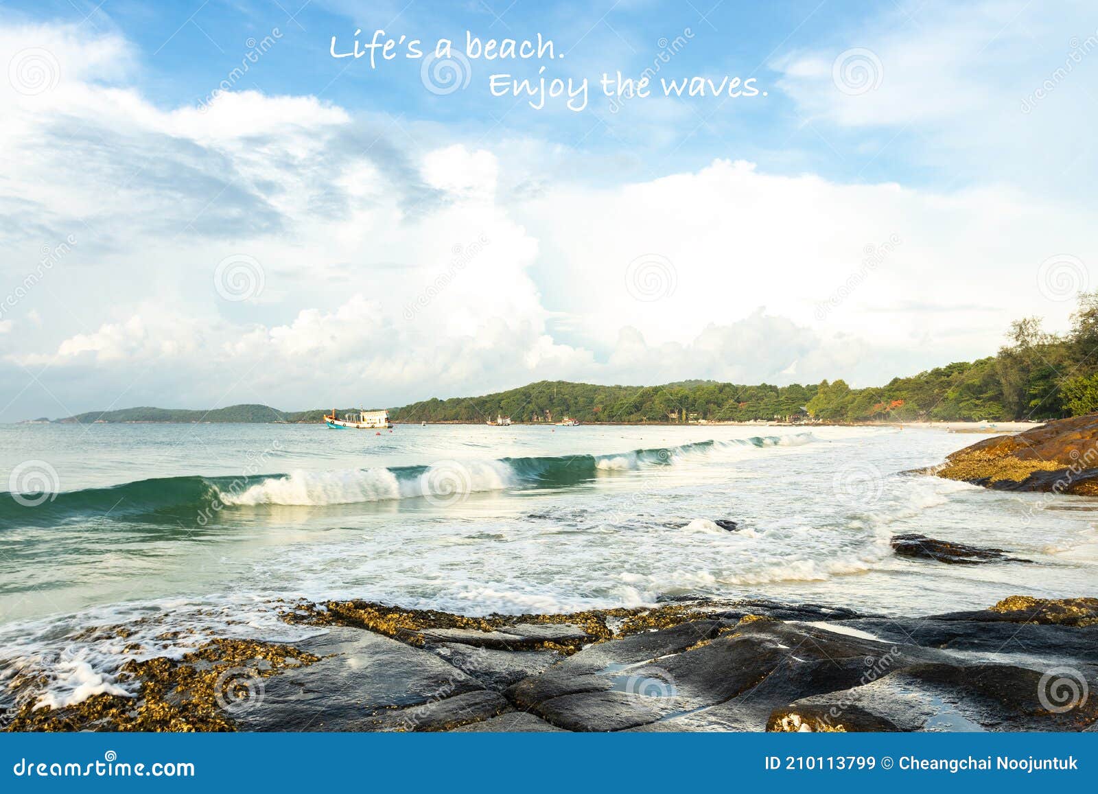 The Beauty of the Rocks by the Sea Stock Image - Image of landscape ...