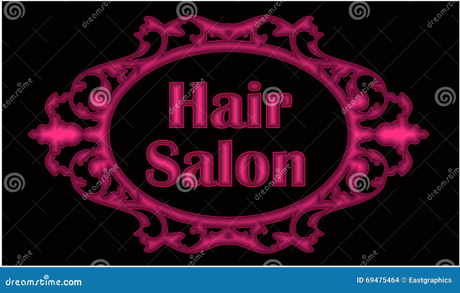 Beauty salon modern Logo stock illustration. Illustration of girl ...
