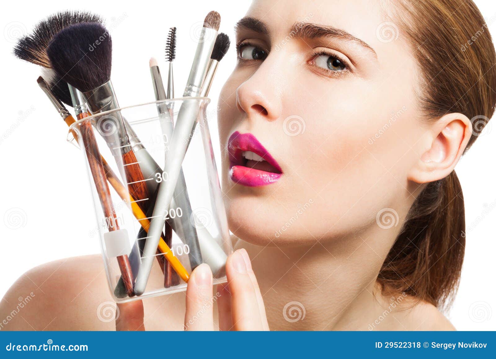 Beauty of science stock photo. Image of hair, lipstick - 29522318