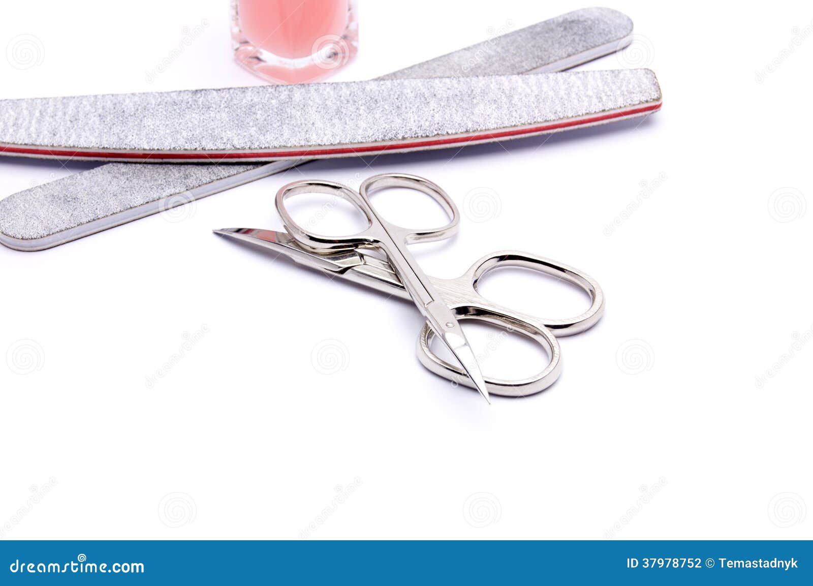 Beauty scissors stock photo. Image of manicure, hand - 37978752