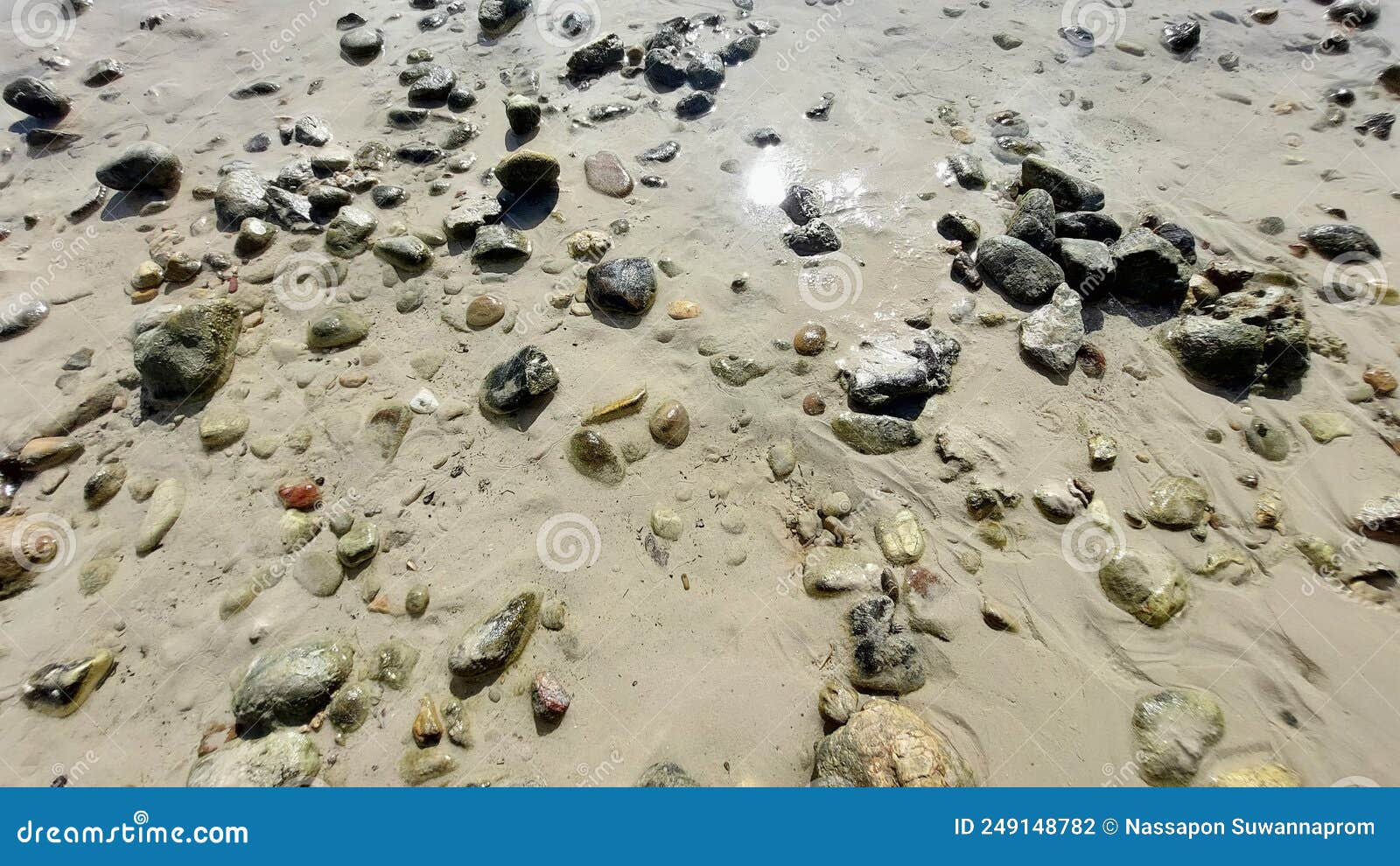 The Beauty of Seashore Rocks that are Formed by Nature. Stock Photo ...