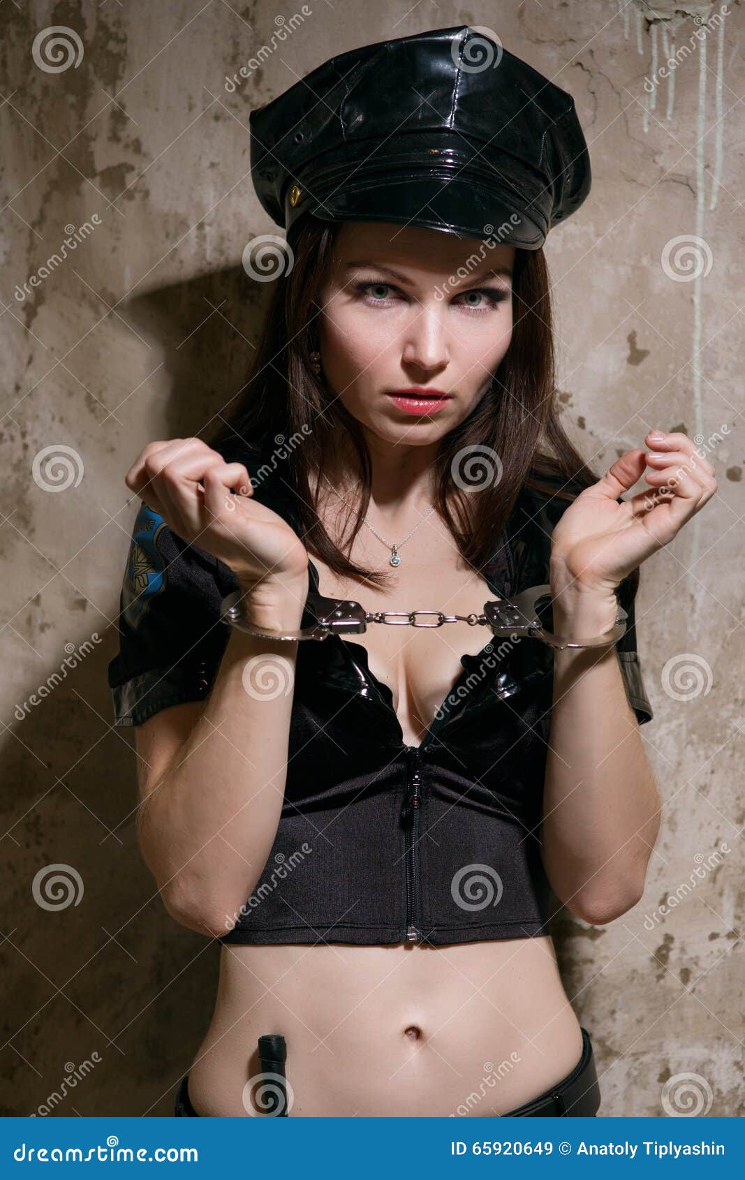 Beauty Police Woman Stock Image Image Of Police Body 65920649