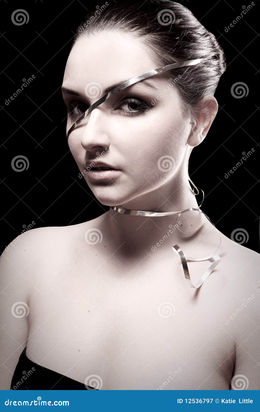 Beauty shot stock image. Image of woman, eyes, attractive - 12536797