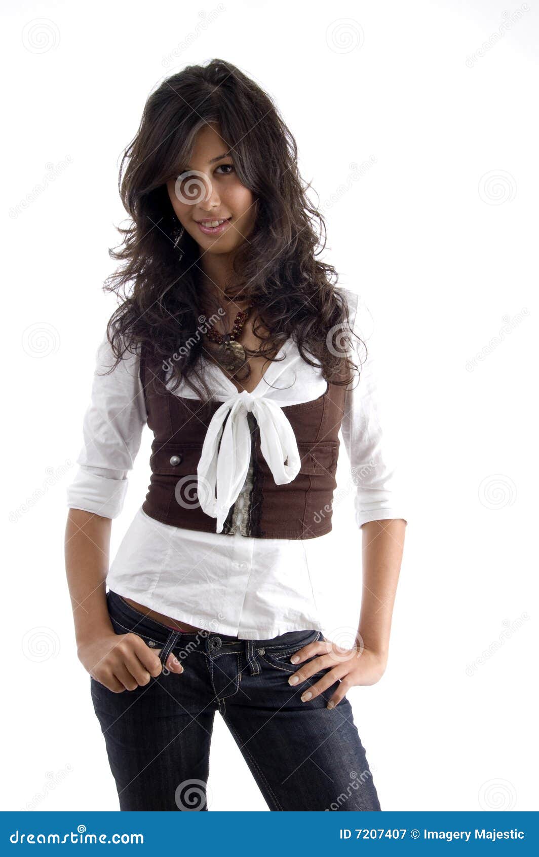 Beauty Shot of Beautiful Model Stock Image - Image of glamor, copy: 7207407