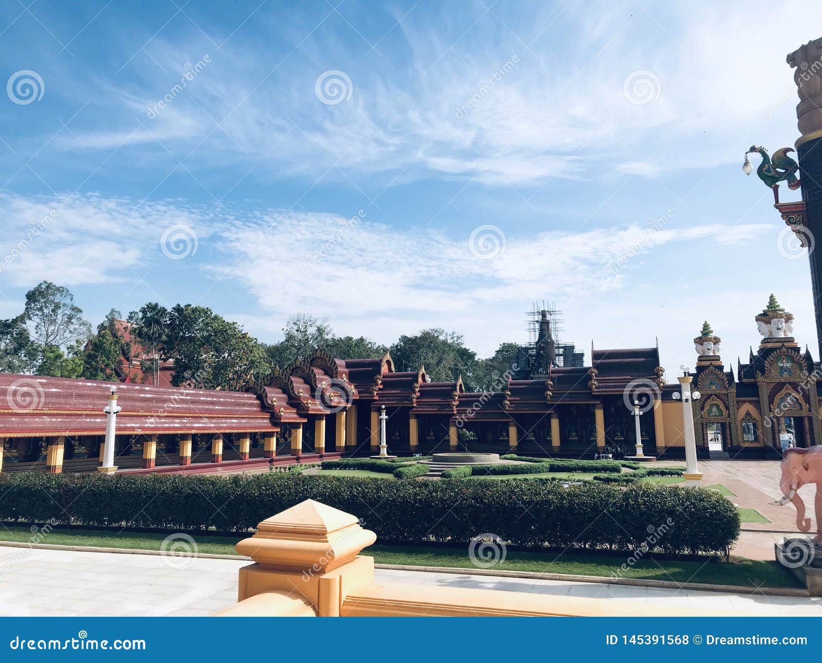 Temple corner stock photo. Image of temple, side, corner - 145391568