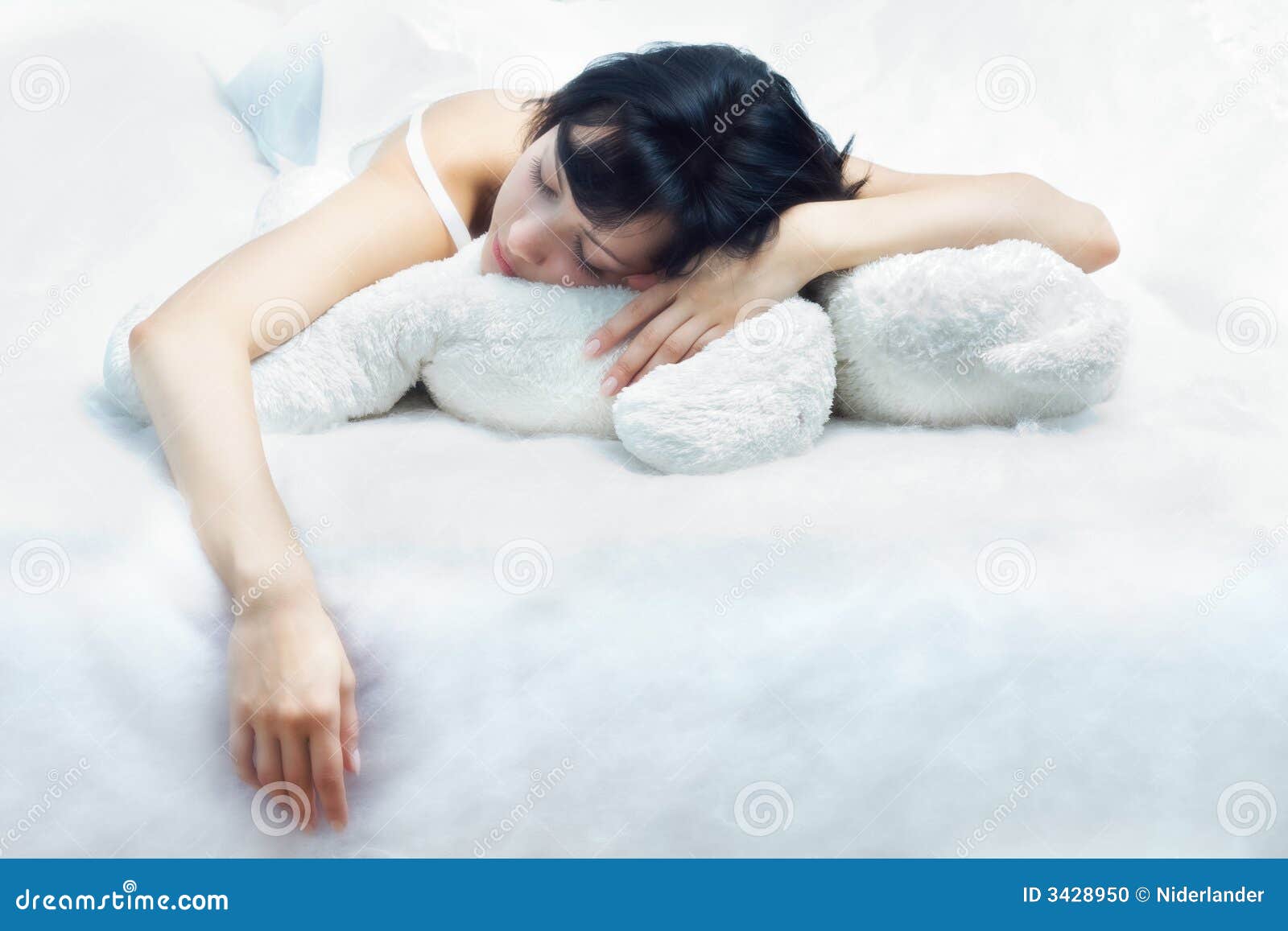 Beauty-sleep stock photo. Image of bedtime, adult, sensuality - 3428950