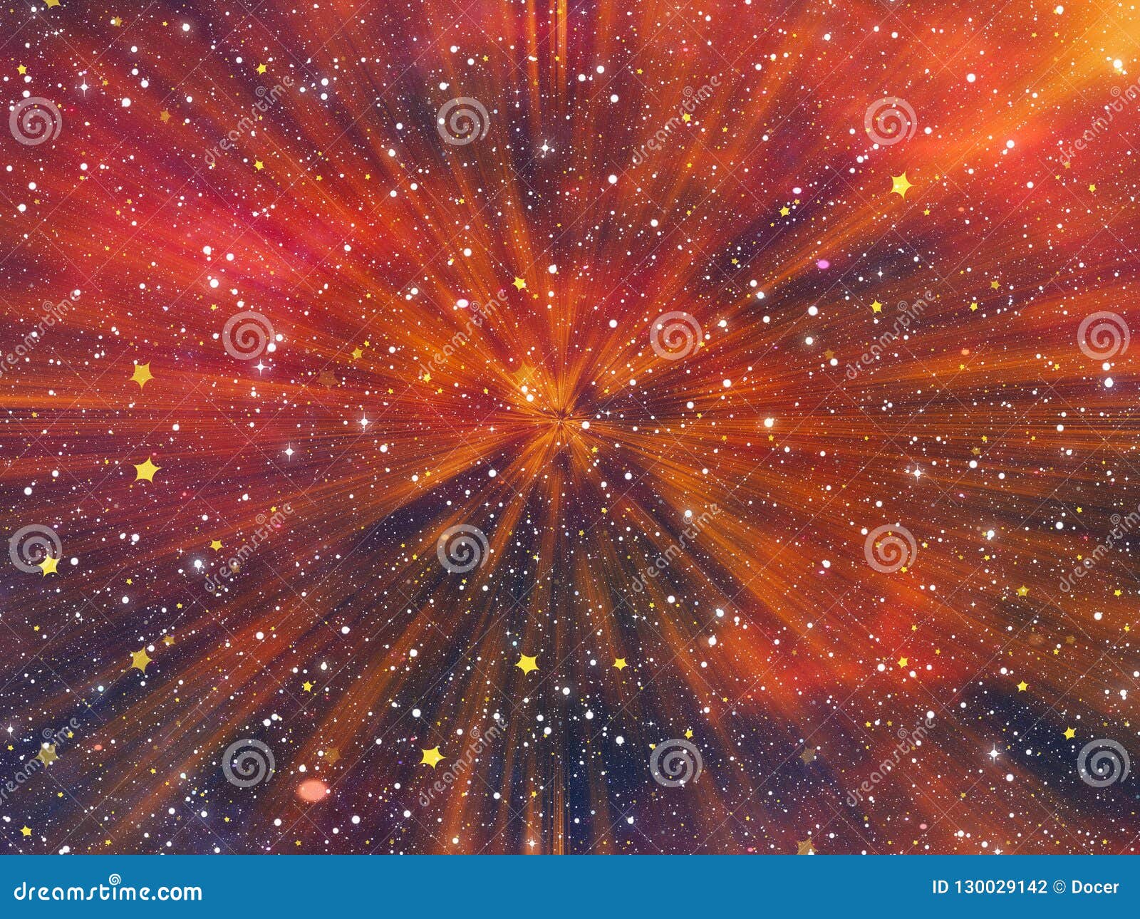 Beauty Space Stars With Sun Rays Backgrounds Royalty-Free Stock Image ...