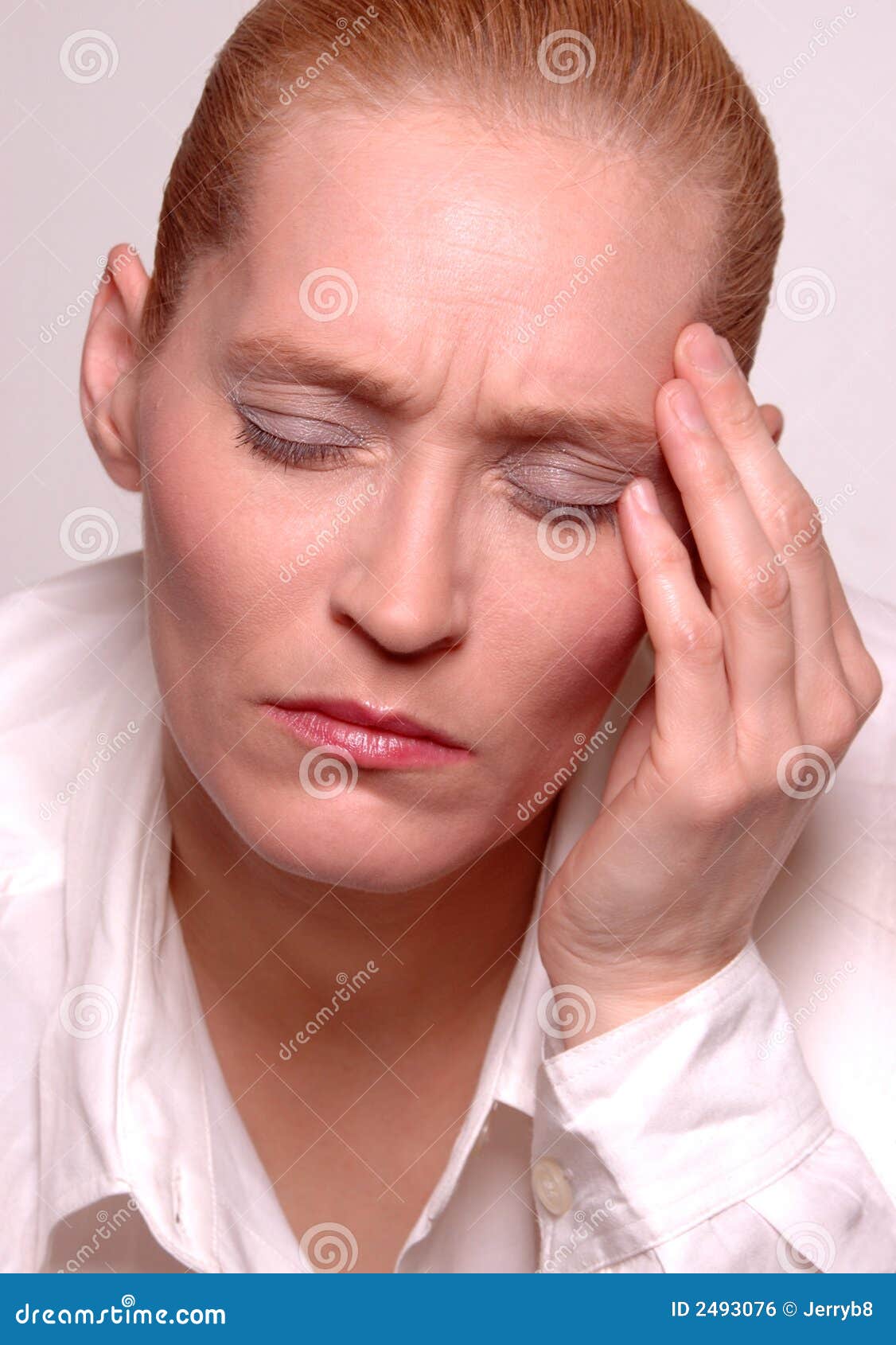 Beauty Stressed stock photo. Image of business, jobs, headache - 2493076