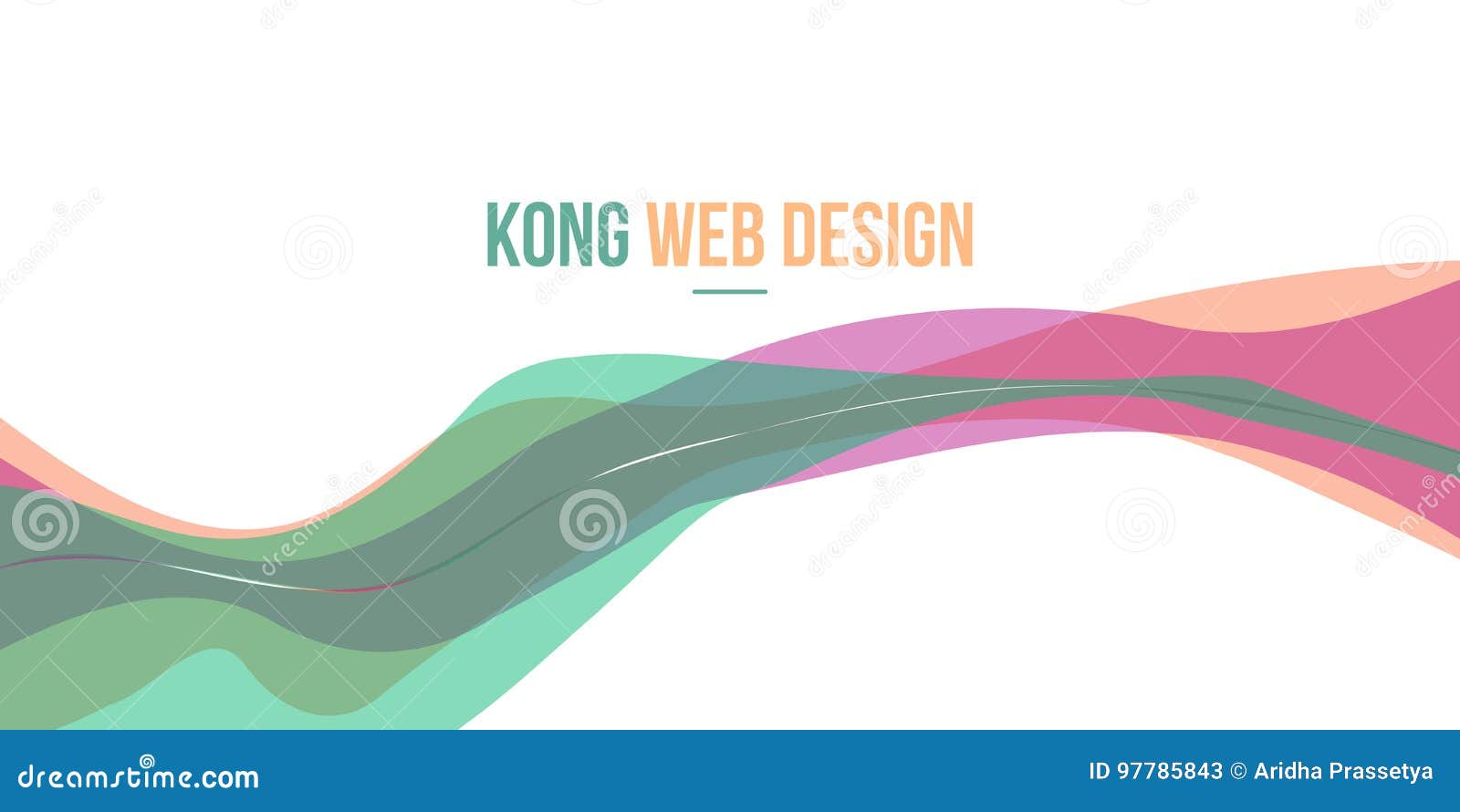 Beauty Style Header Website Abstract Design Stock Vector - Illustration ...