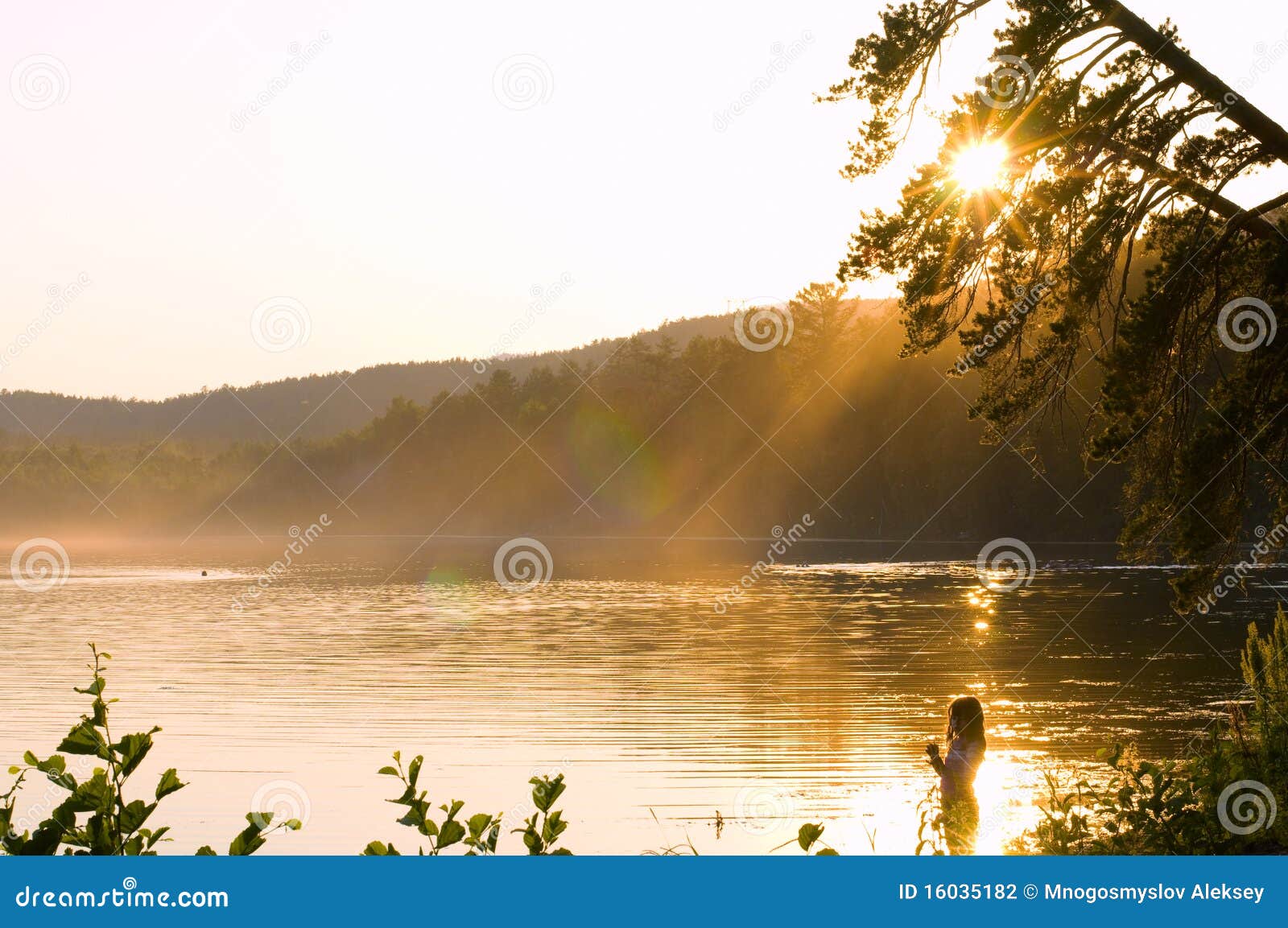 Beauty sunset stock photo. Image of beauty, nature, water - 16035182