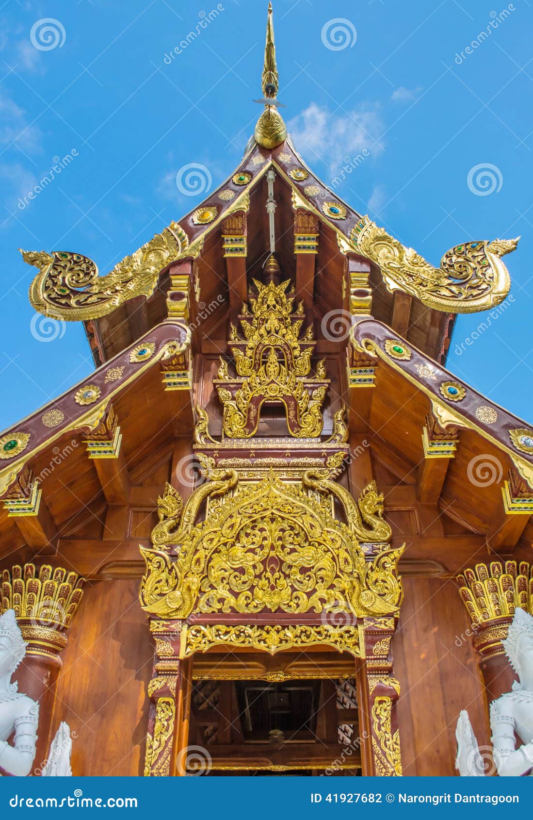 Beauty Of Temple Tower Front View - Thanjavur Big Temple Stock Image ...