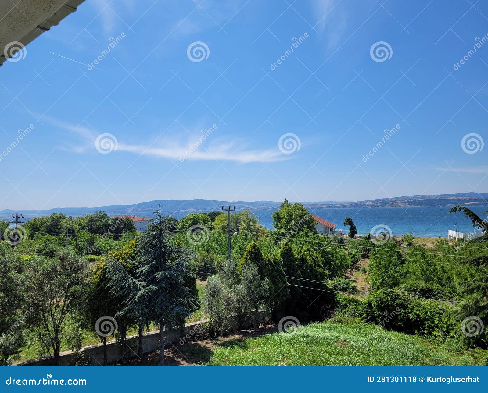 Beauty in turkey stock photo. Image of trees, lapseki - 281301118