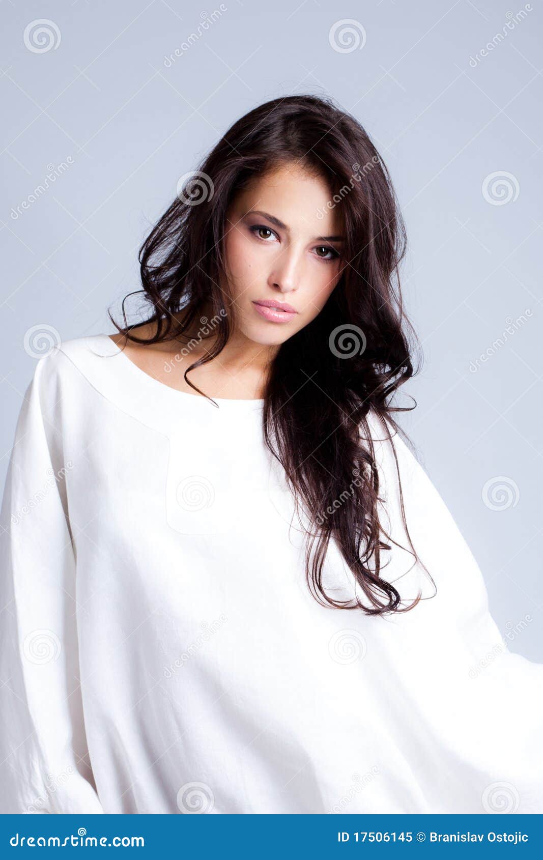 Beauty in white stock image. Image of vogue, perfect - 17506145