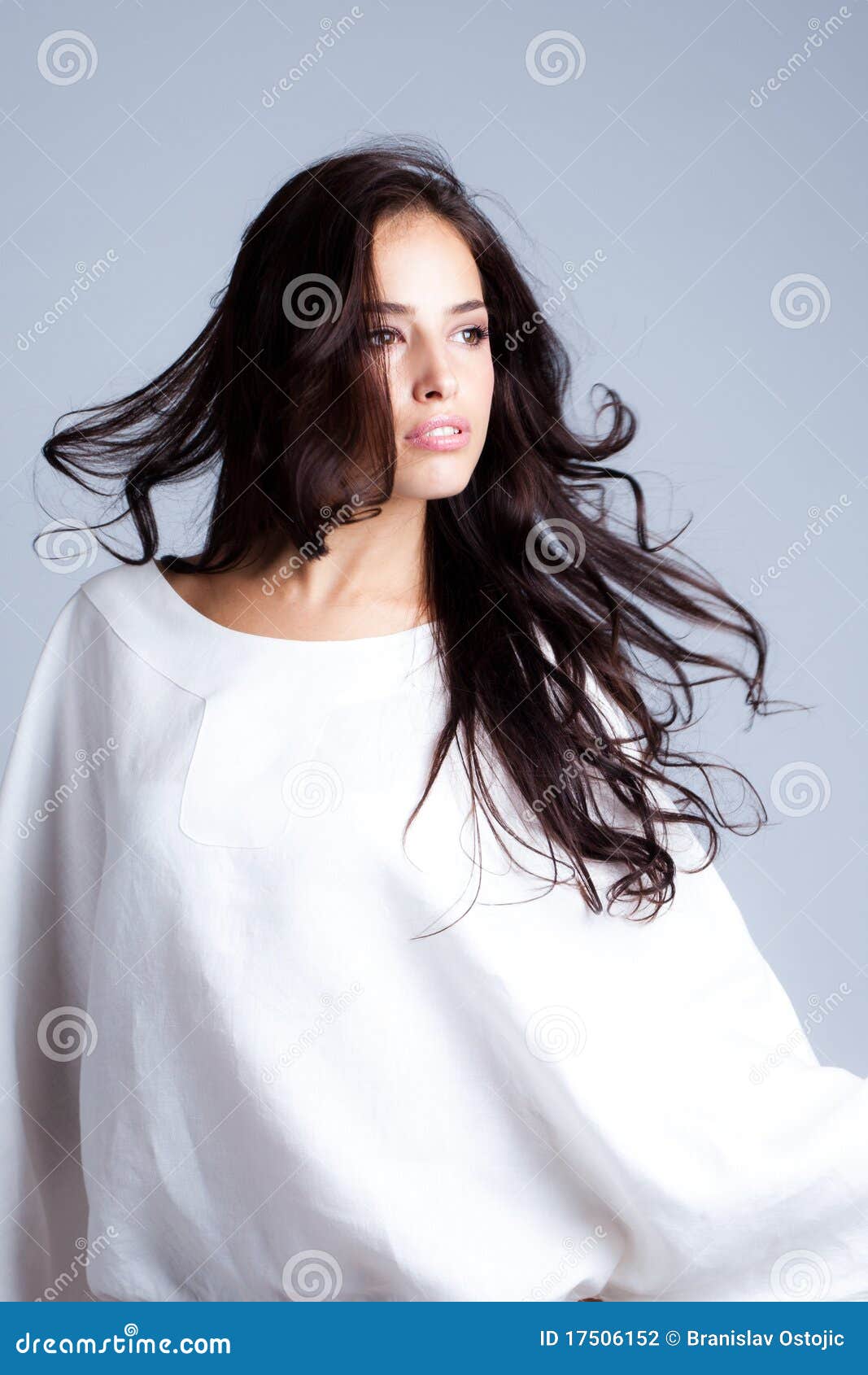 Beauty in white stock photo. Image of beautiful, motion - 17506152